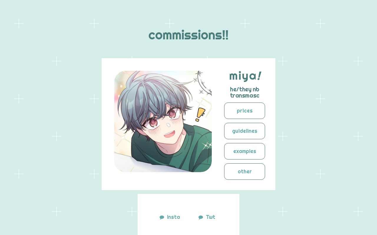 Miya’s commissions!!